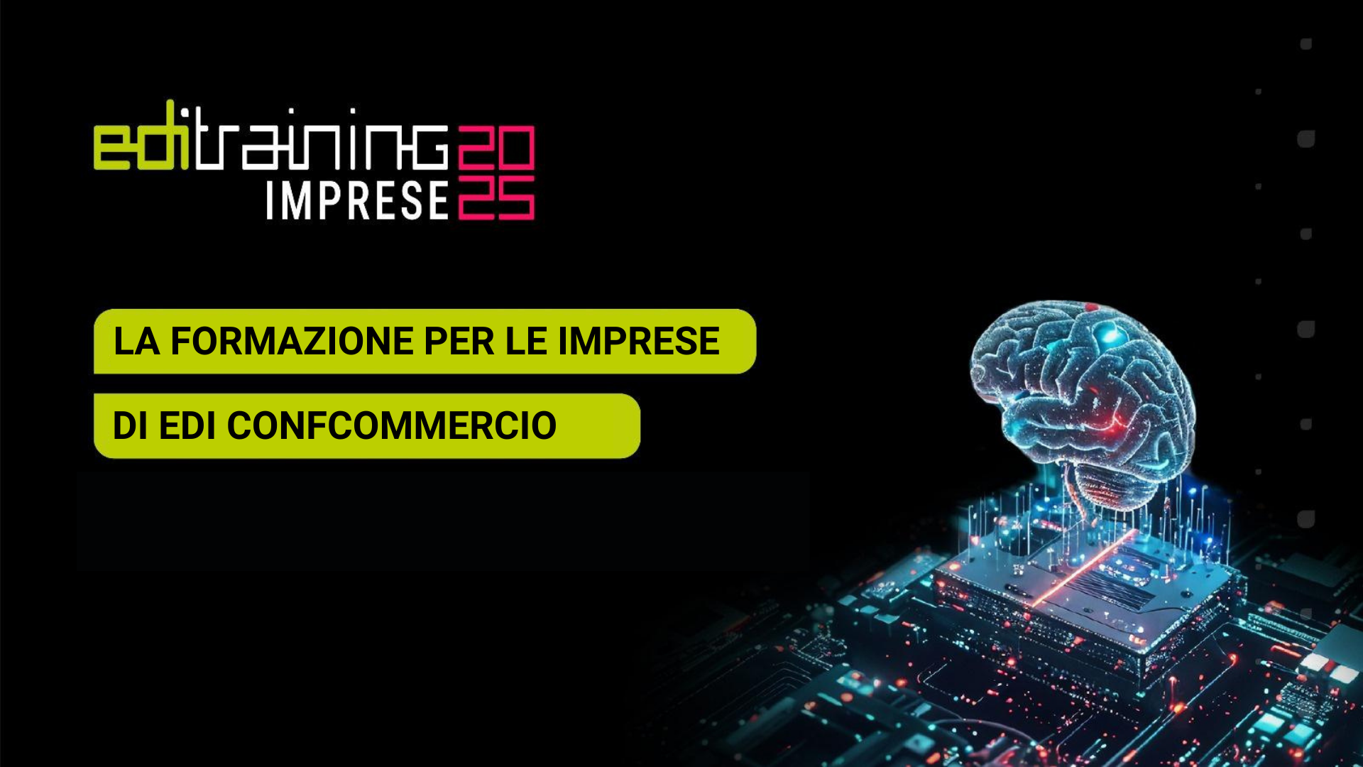 Presentazione EDI Training 2025 - EDI Confcommercio
